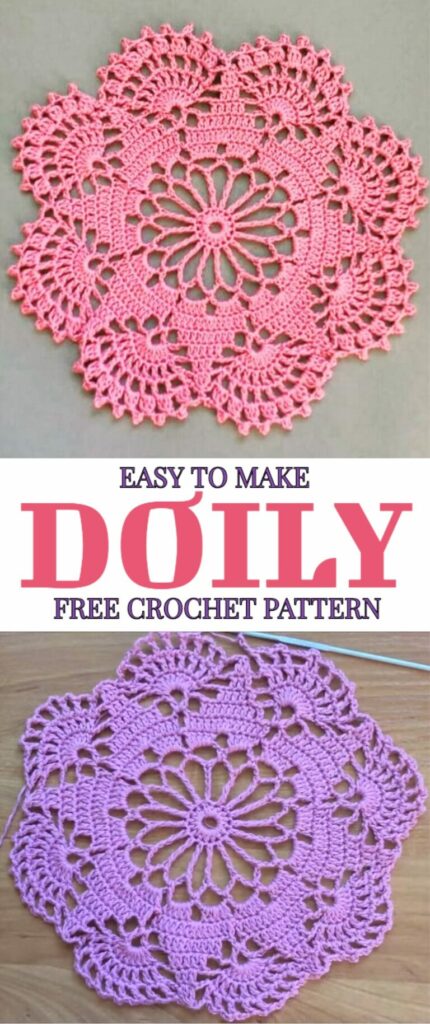Easy To Make Doily Free Crochet Pattern - todaynewsfixer