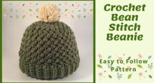 The Bean Stitch Beanie/Free Crochet Pattern - todaynewsfixer